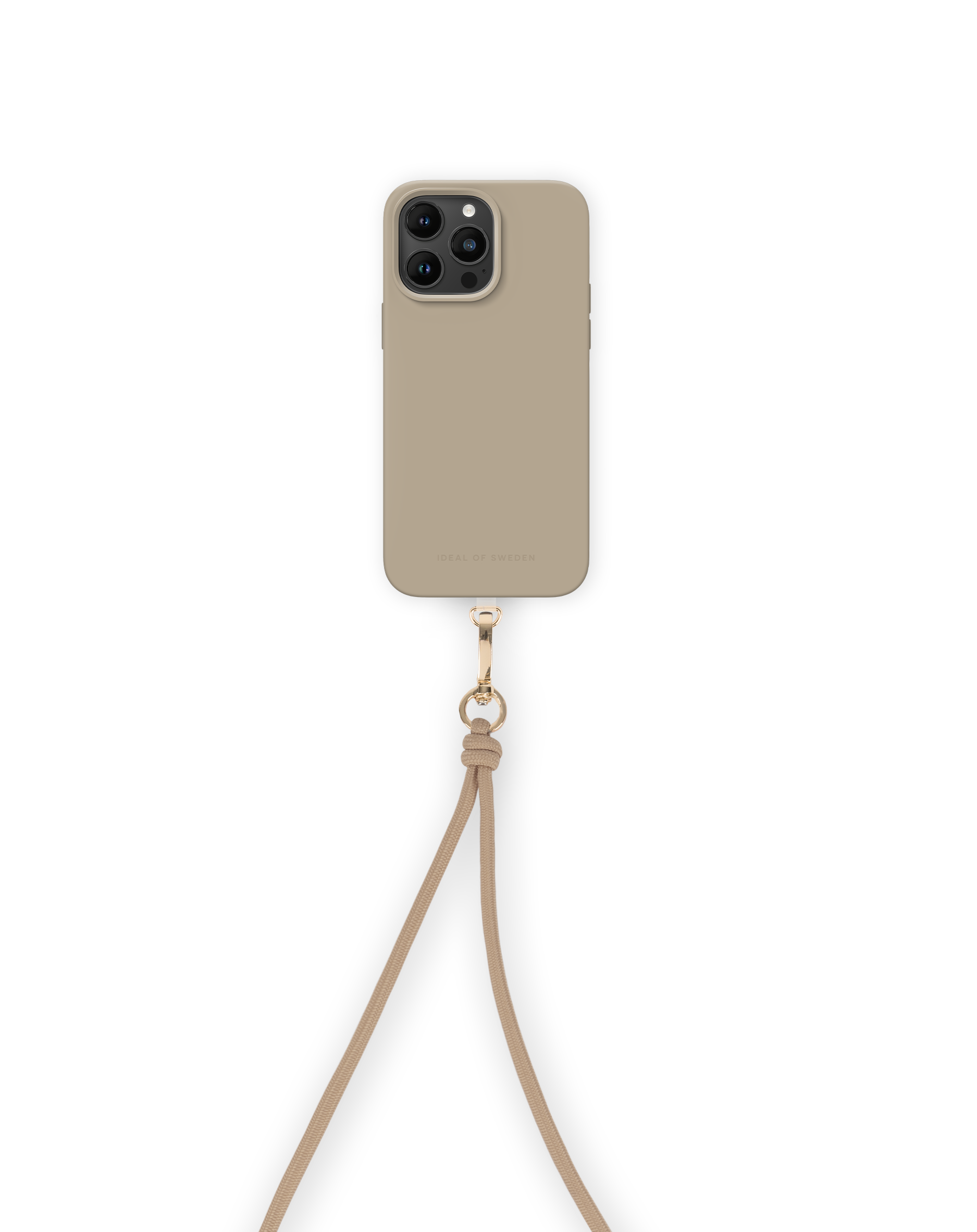 Silicone Necklace Kit iPhone 14 Pro Max Beige | IDEAL OF SWEDEN
