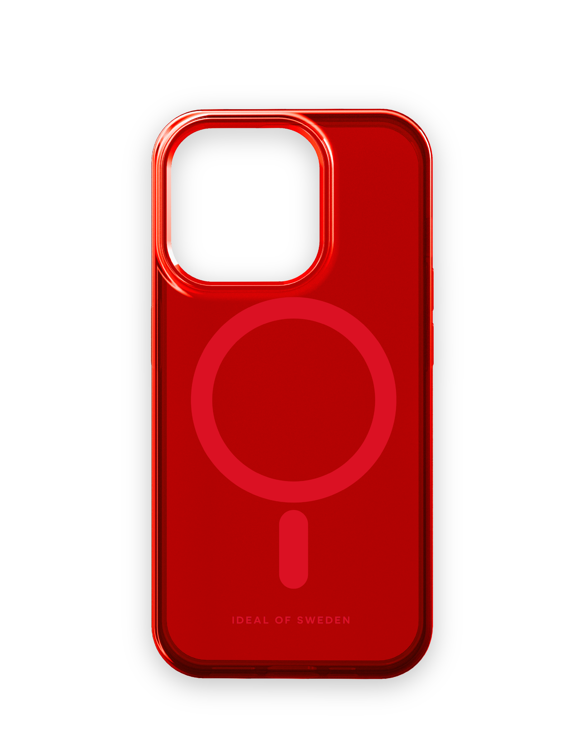 Clear Case MagSafe IPhone 15 Pro Radiant Red IDEAL OF SWEDEN Clear Case MagSafe IPhone 15 Pro Radiant Red IDEAL OF SWEDEN