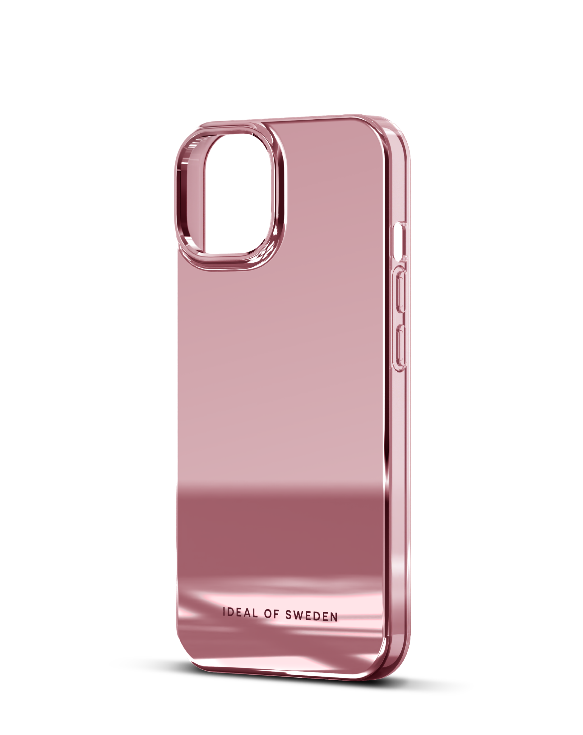 Clear Case iPhone 13 Mirror Rose Pink | IDEAL OF SWEDEN
