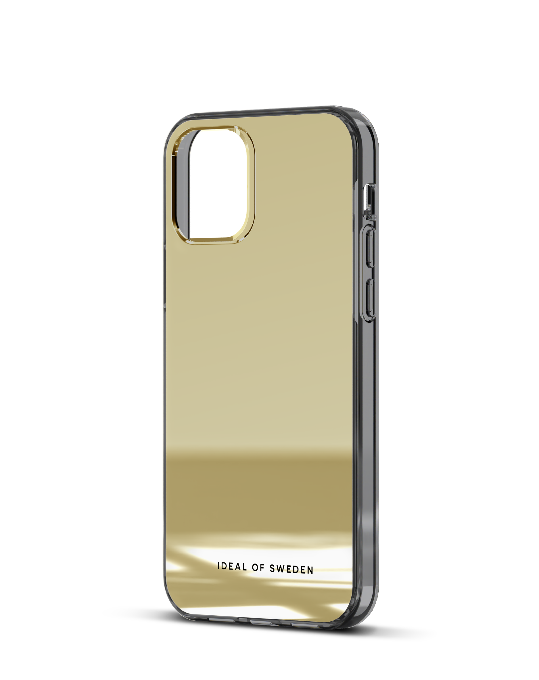 Clear Case iPhone 12 Mirror Gold | IDEAL OF SWEDEN