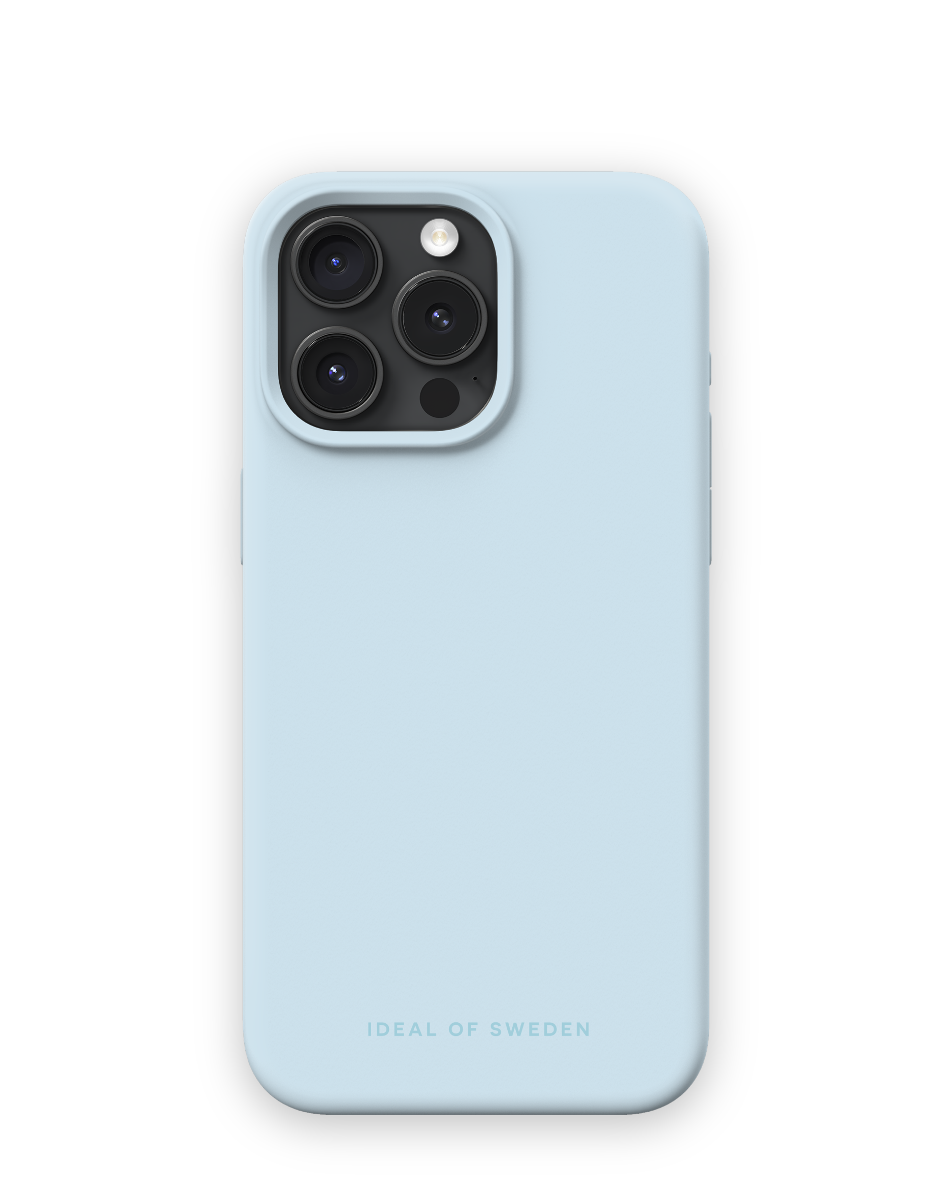 Silicone Case MagSafe iPhone 15 Pro Max Light Blue | IDEAL OF SWEDEN