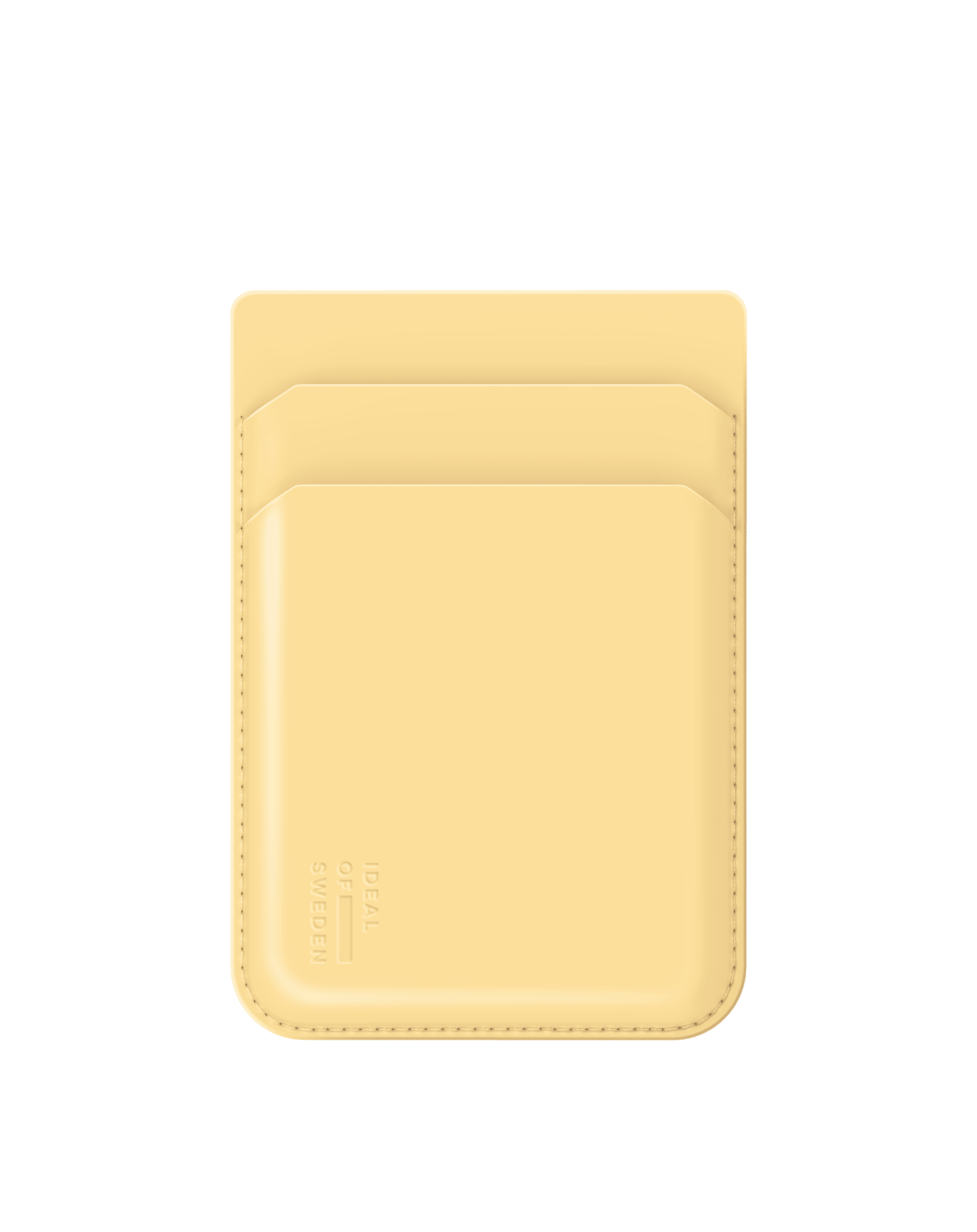 Card Holder MagSafe Soft Lemon | IDEAL OF SWEDEN