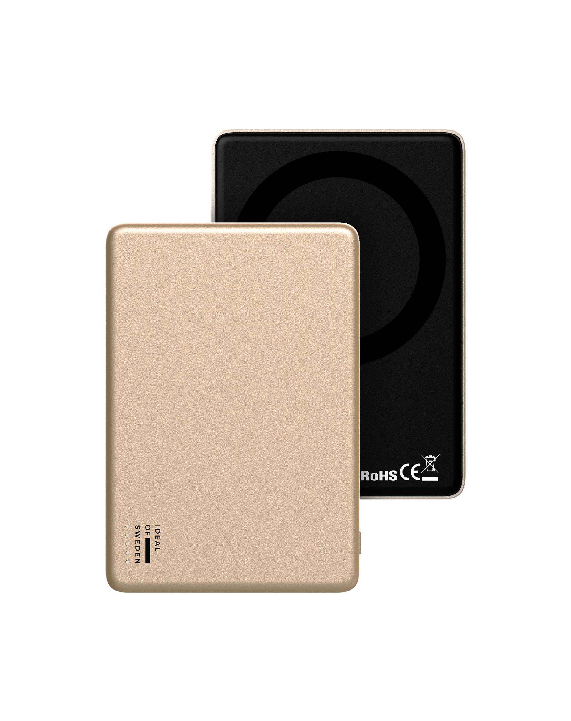 Slim Powerbank MagSafe 5000 mAh Gold | IDEAL OF SWEDEN