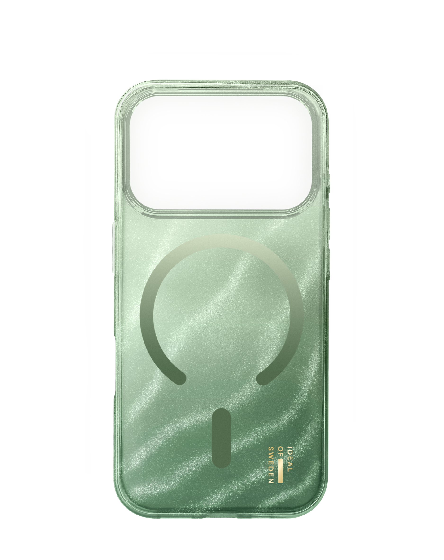 Clear Case MagSafe iPhone 17 Pro Max Sage Green | IDEAL OF SWEDEN
