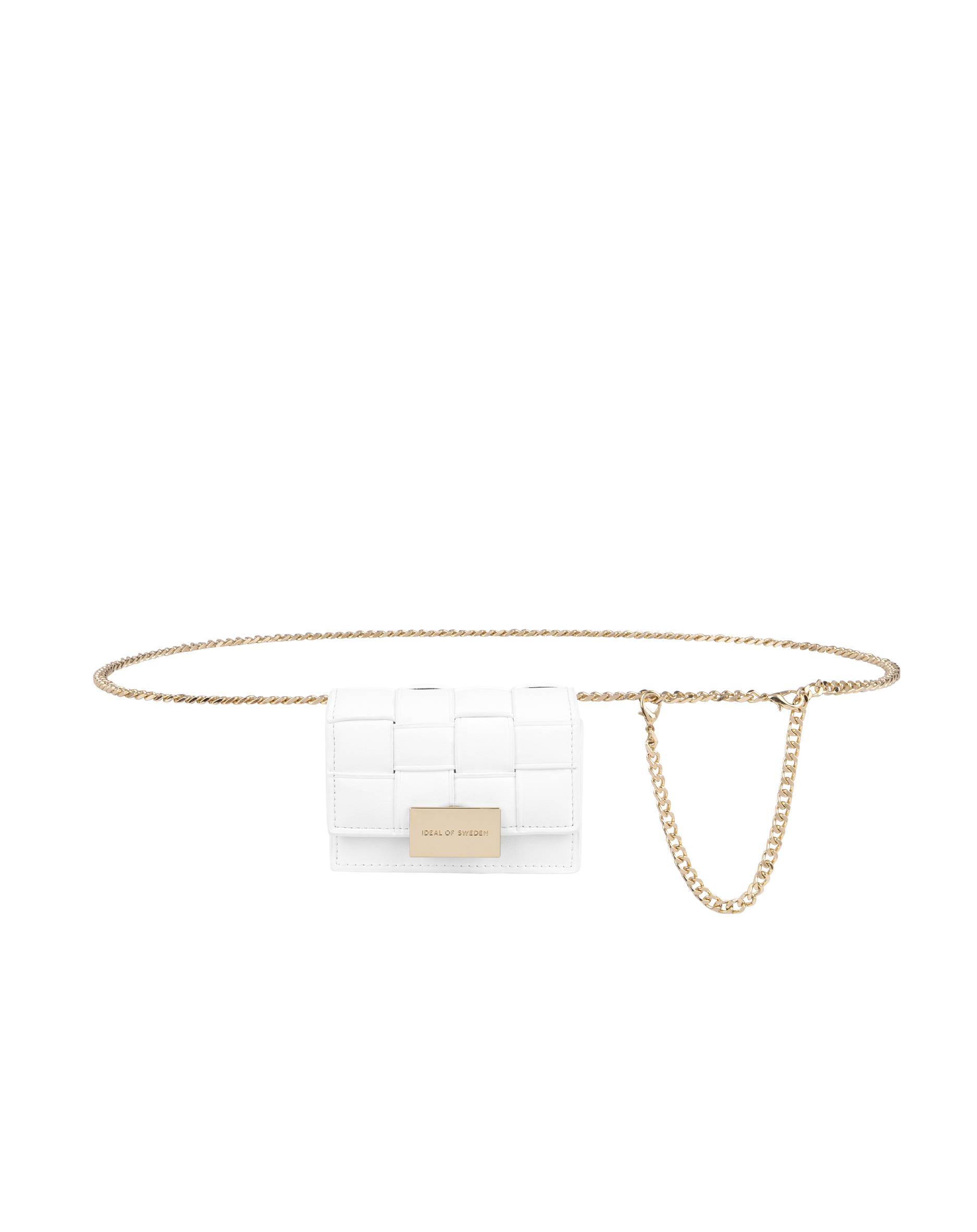 Statement Braided Mini Bag Off White IDEAL OF SWEDEN